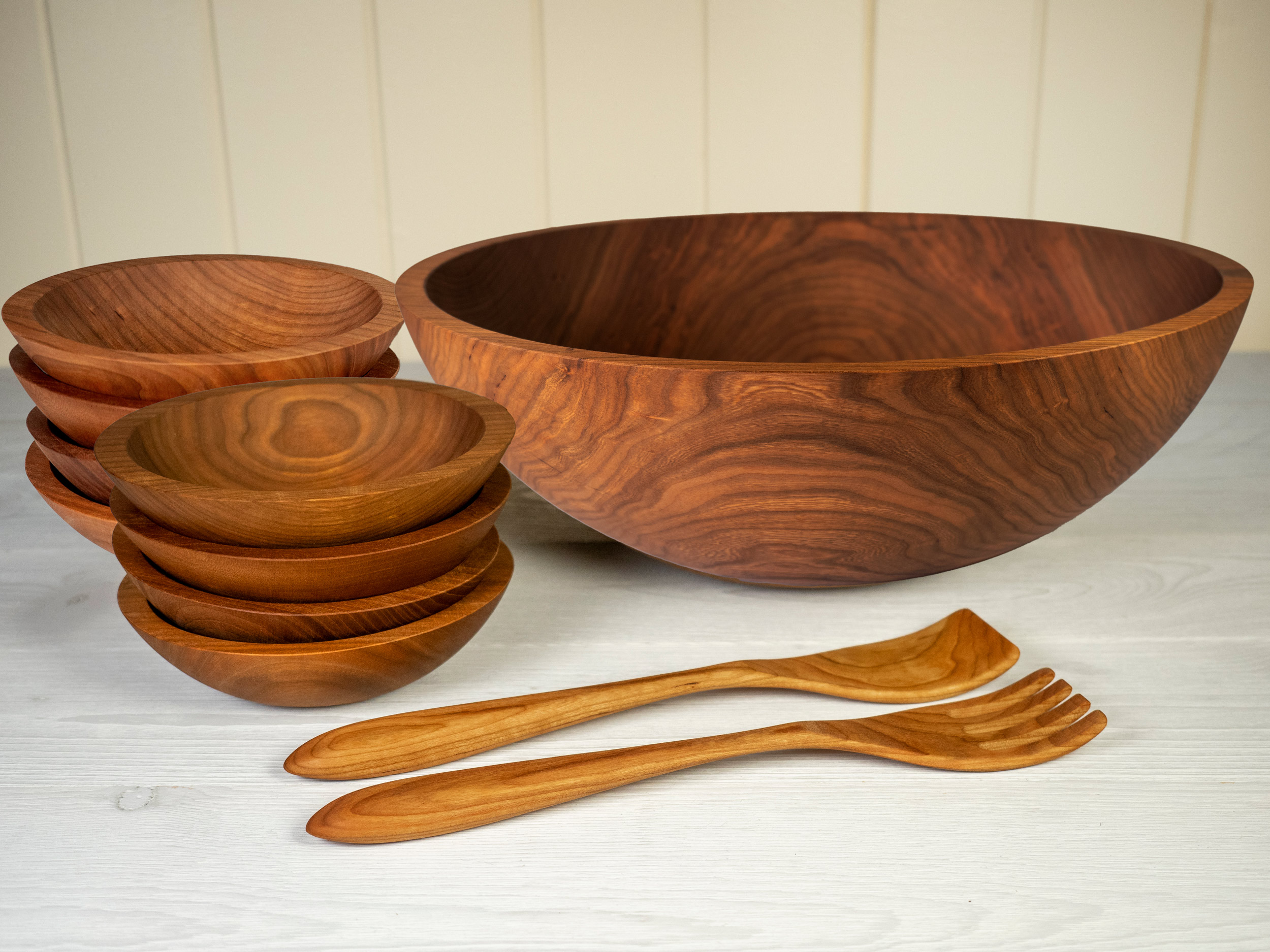 Salad Bowl Sets – The Bowl Mill of Granville, Vermont